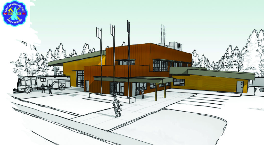 Fire hall project updated - Gulf Islands Driftwood