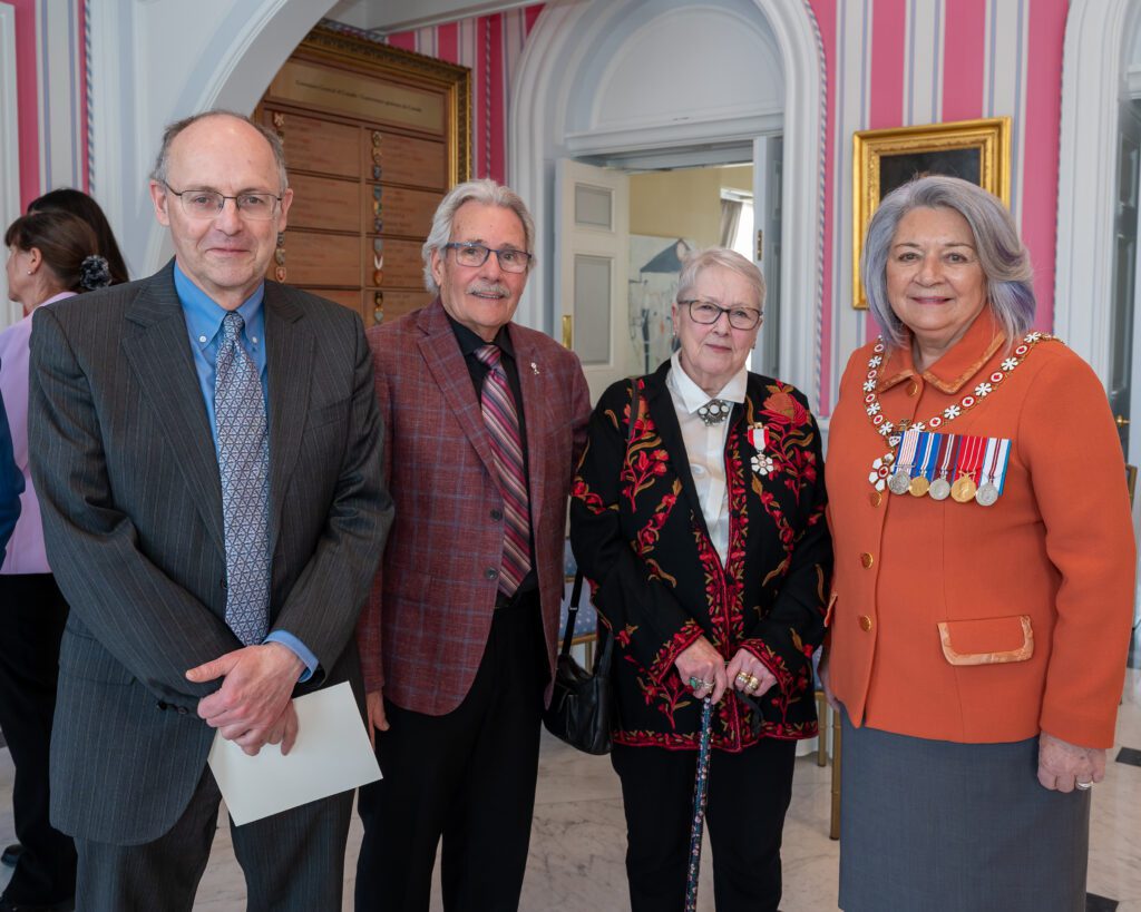 Benson collects Order of Canada medal - Salt Spring Island news